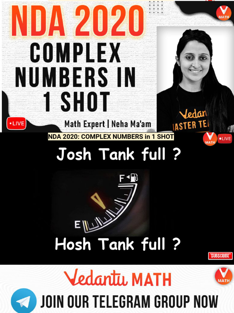Nda+2020 +Complex+Numbers+in+1+Shot | PDF | Complex Number | Geometry