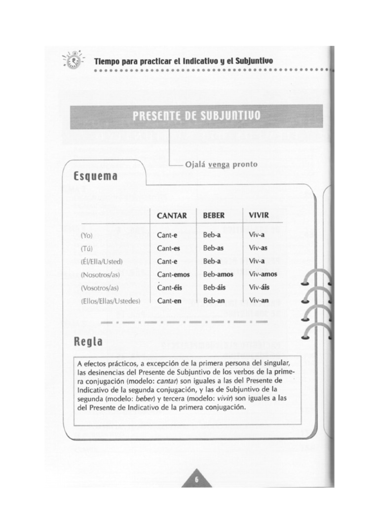 practica el subjuntivo presente 2 | PDF