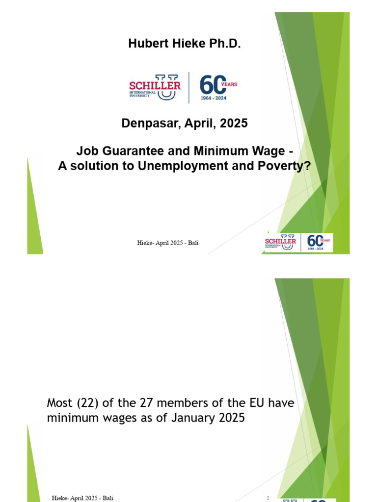 Presentation Minimum Wage Bali April 2025 250328 104131 | PDF ...