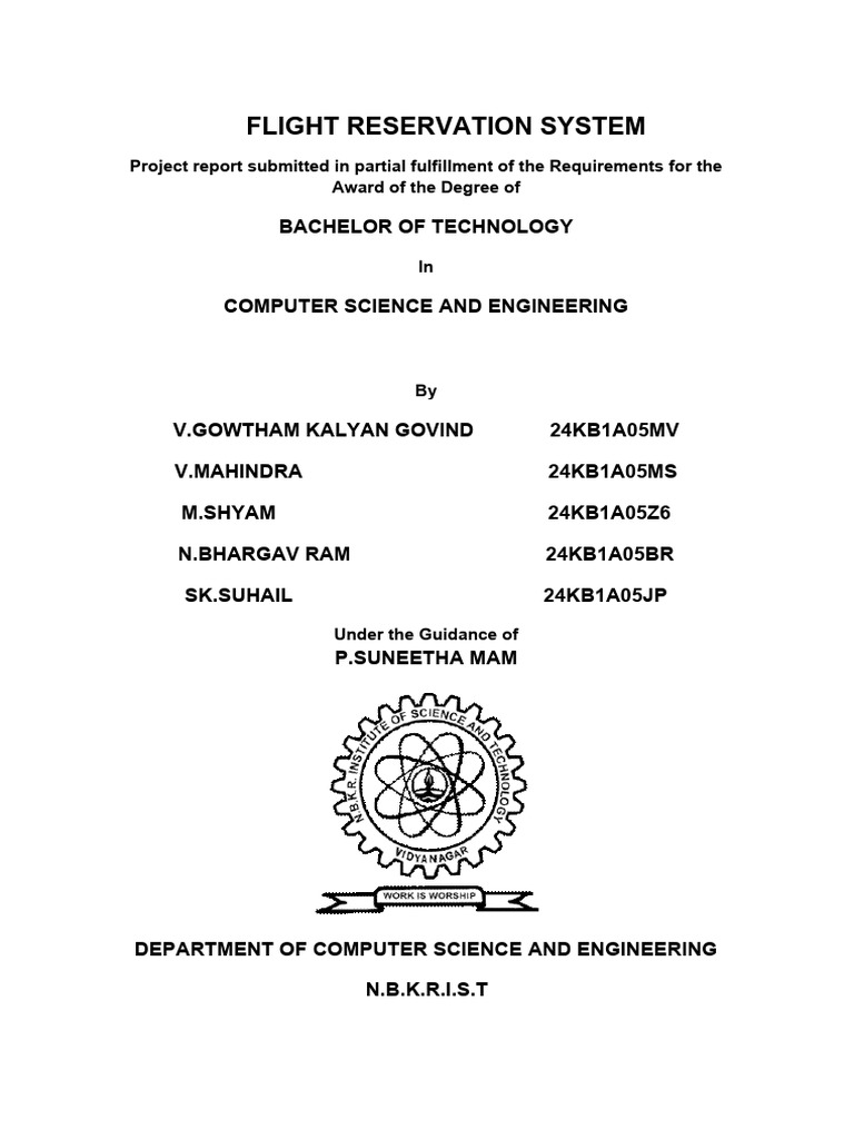 FLIGHT RESERVATION SYSTEM (3) | PDF | Databases | System