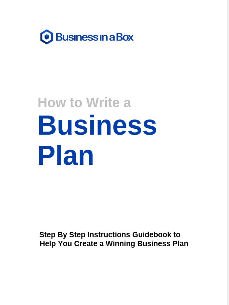 Business Plan Guidebook Short Version | PDF | Marketing | Pricing