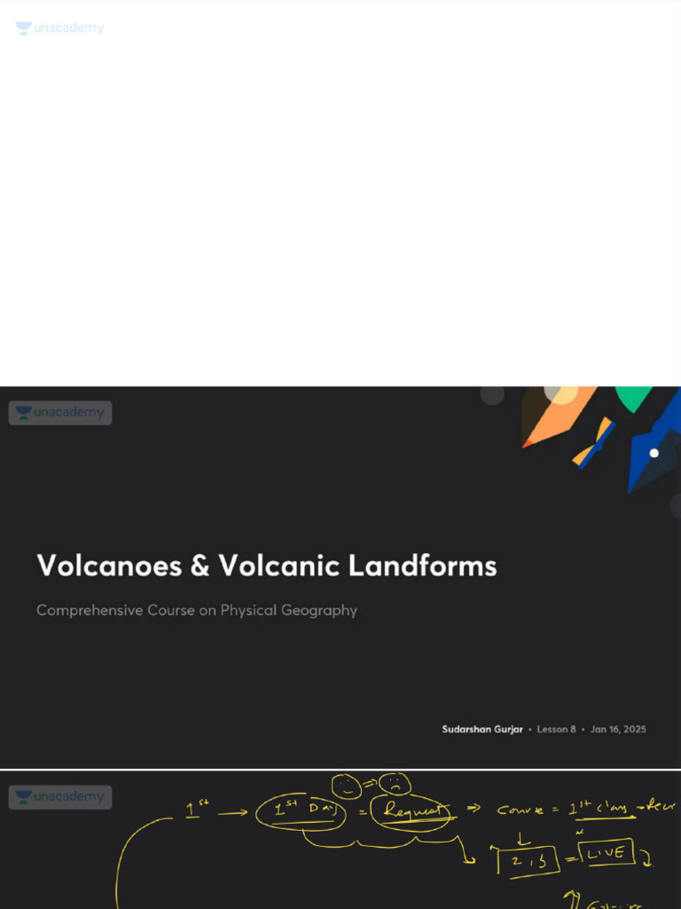 Volcanoes Volcanic Landforms With Anno | PDF