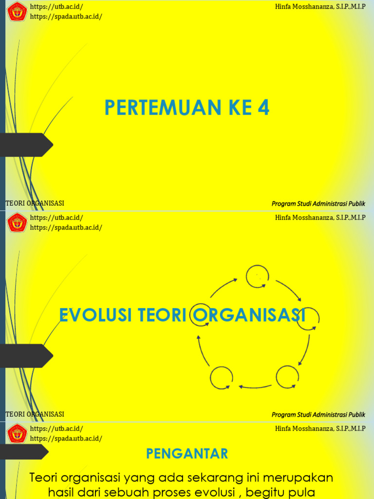 Pertemuan 4 Evolusi | PDF