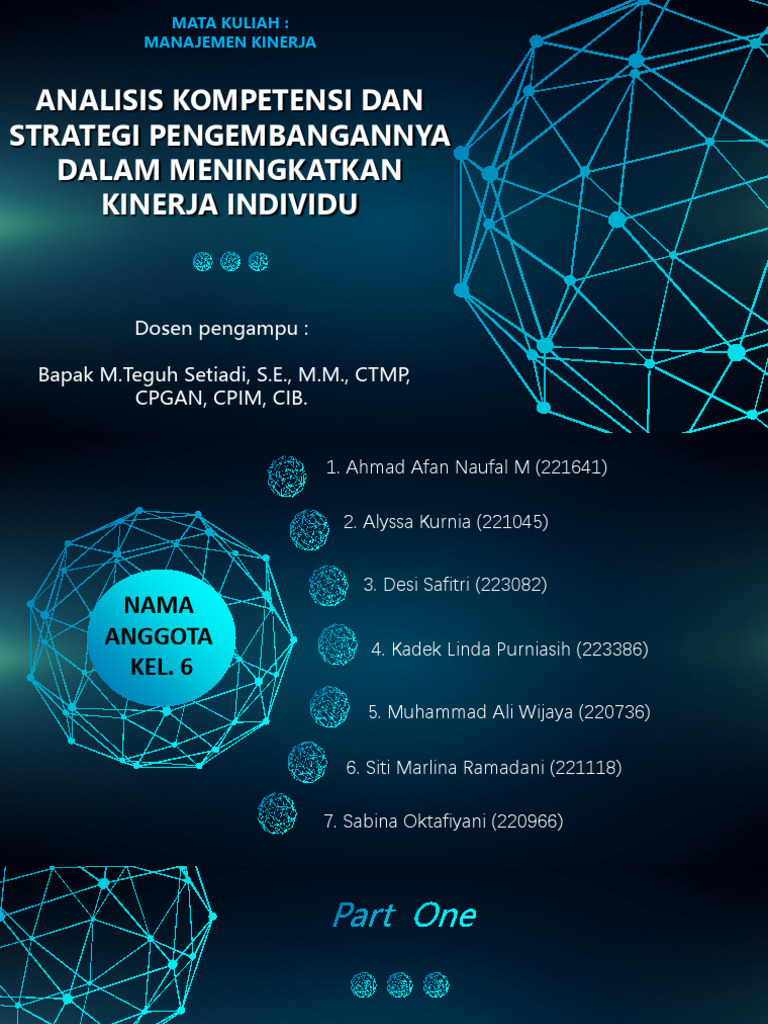 Analisis 6 Kompetensi untuk Kinerja | PDF