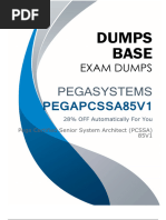Pega CSSA Cheat Sheet For OOTB Rules | PDF | Cache (Computing) | Software