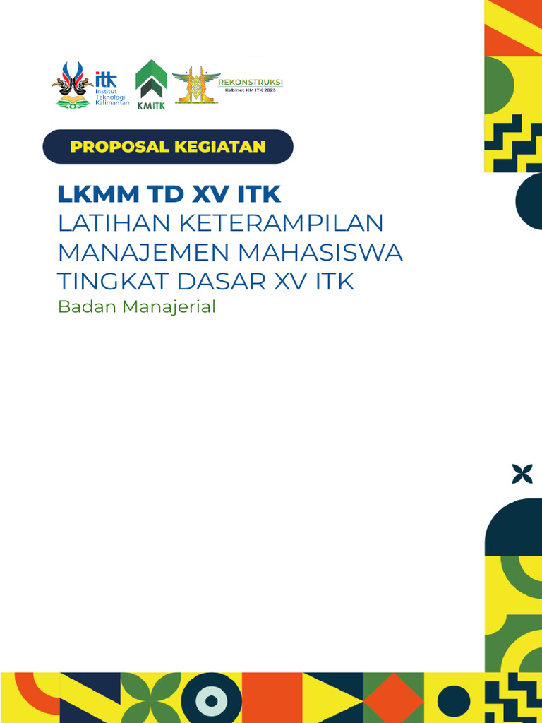 Ajuan Kegiatan | PDF