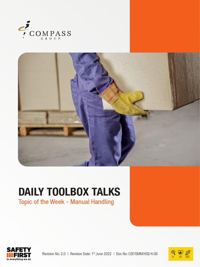 Manual Handling Safety Guidelines | PDF | Occupational Safety And ...