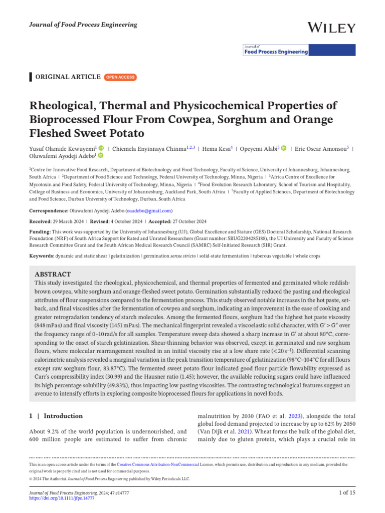 Rheological_Thermal_and_Physicochemical_Properties | PDF | Rheology | Viscosity