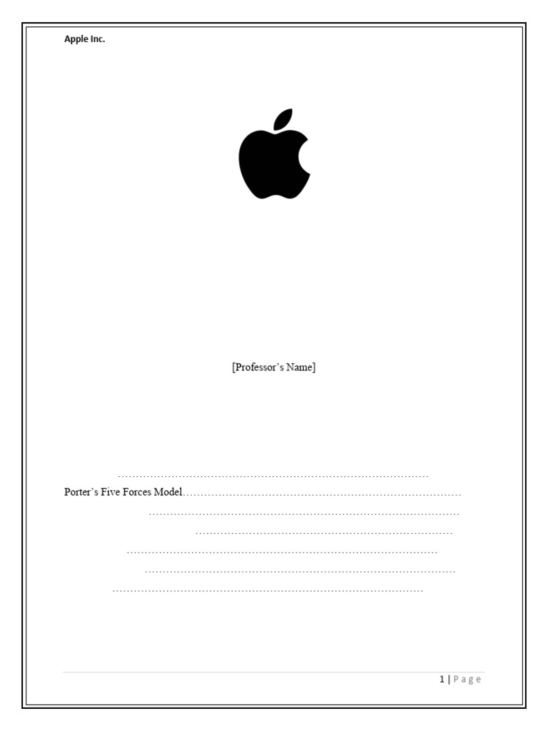 Global Strategy, Development, and Implementation of Apple Inc. | PDF ...
