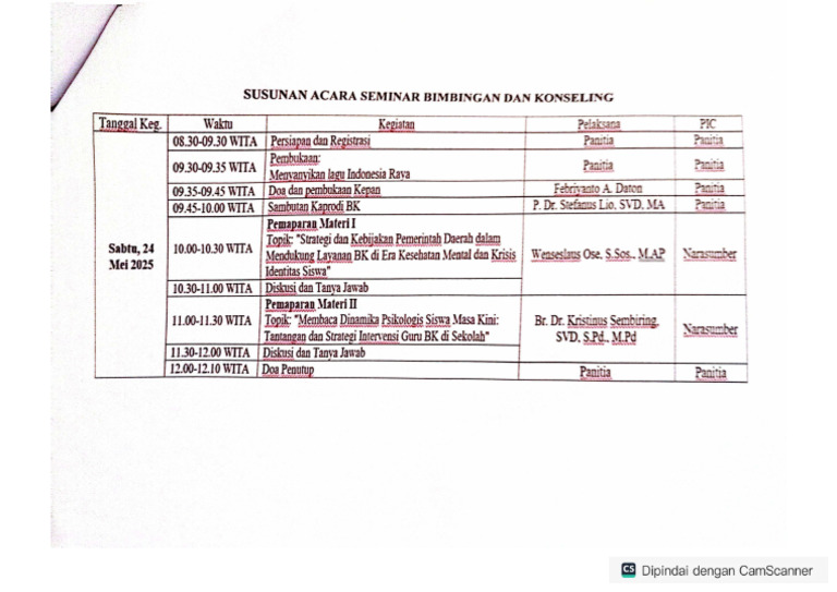 Rundown Seminar | PDF