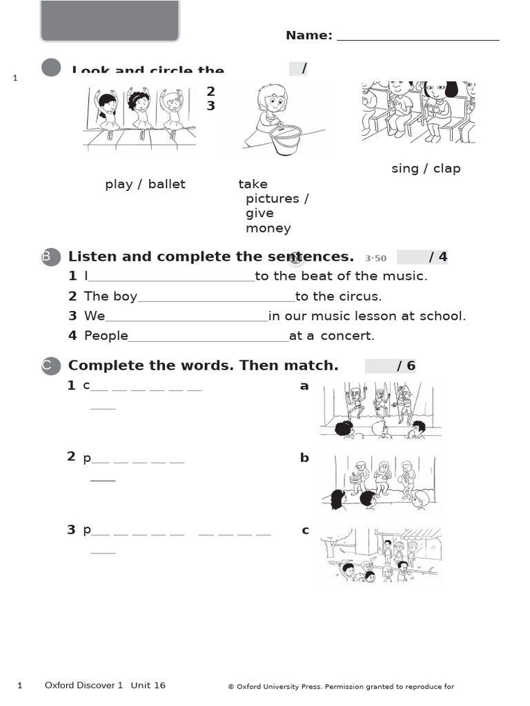 Od1 Ut16 | PDF | Performing Arts