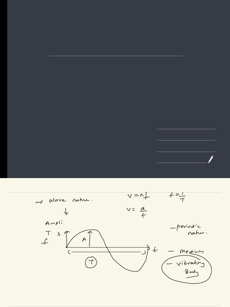 Sound Part B Lect 1 Rev | PDF | Physical Quantities | Electrical Engineering