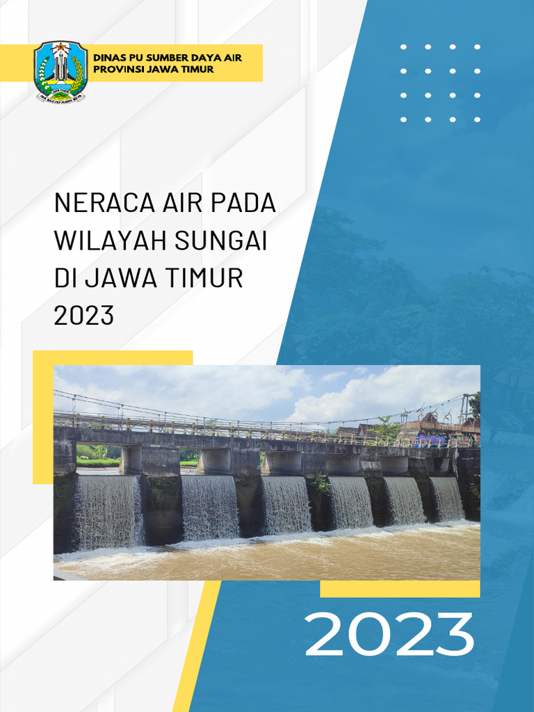 Neraca Air WS Jatim Tahun 2023 (1) | PDF