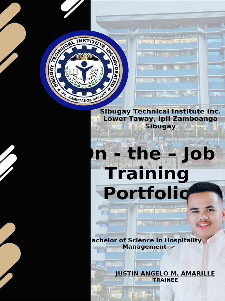OJT Narrative Report (1) VC | PDF | Housekeeping