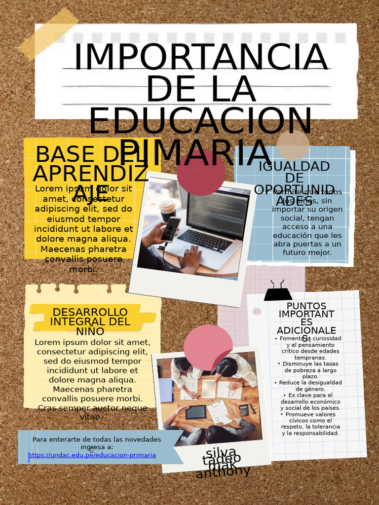 Newsletter boletín informativo creativo collage amarillo | PDF