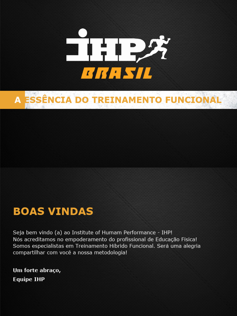 IHP - BRASIL - Apostila Digital | PDF | Corpo humano | Dor