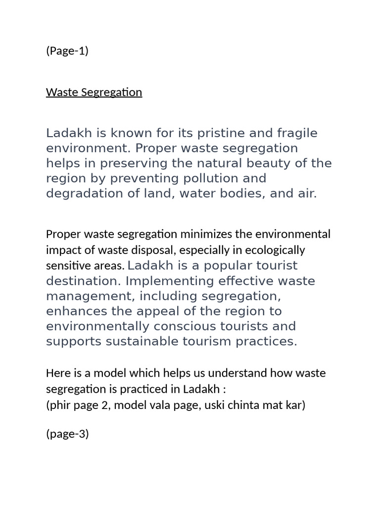 Waste Segregationmodel | PDF