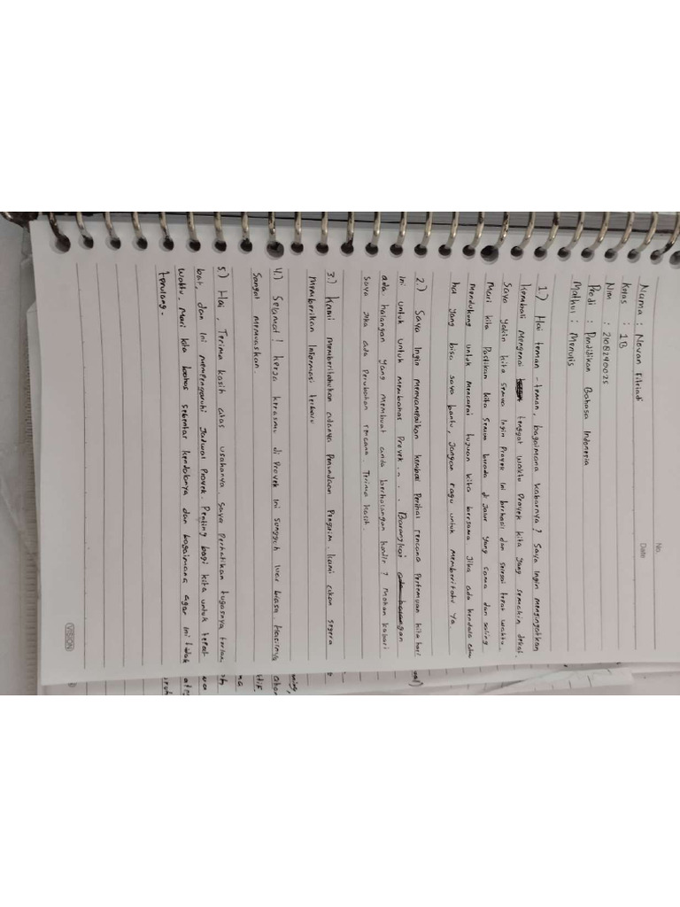 Novan Fitriadi Menulis | PDF