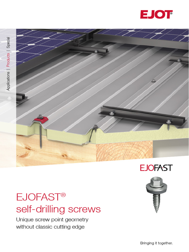 EJOT Bro Ejofast 20240411 EN | PDF | Screw | Building Insulation