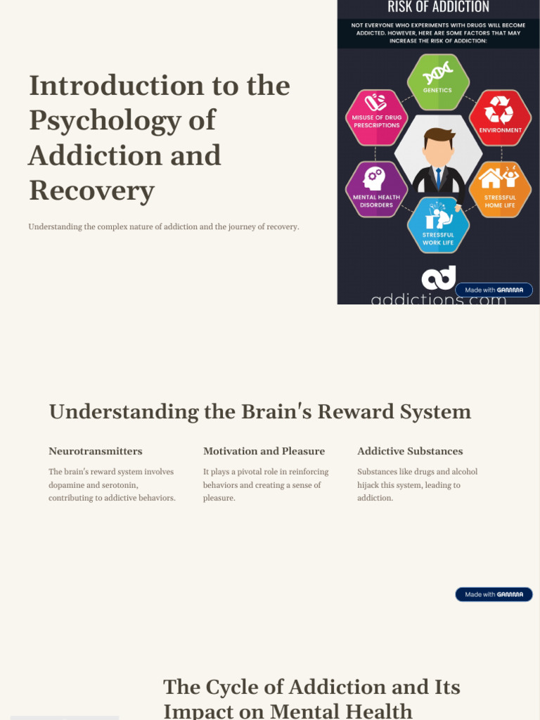 Introduction To The Psychology of Addiction and Recovery | PDF ...
