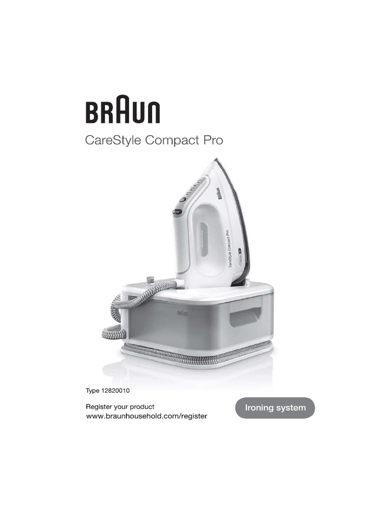 Manuel Fer Repasser Braun | PDF