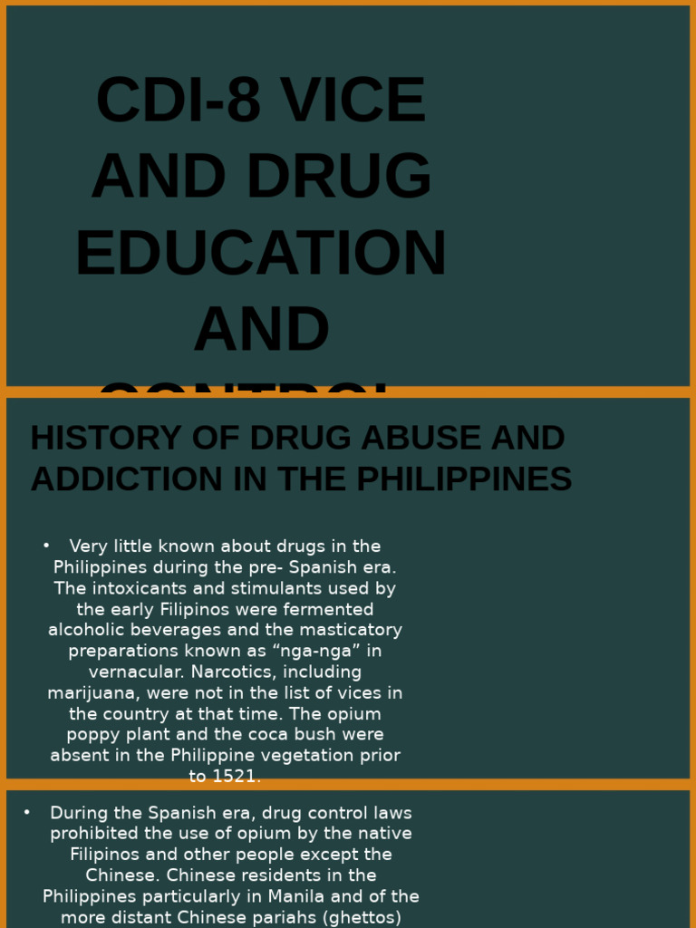 CDI-8 VICE AND-WPS Office For Review and Final Examination | PDF | Opium | Cannabis (Drug)