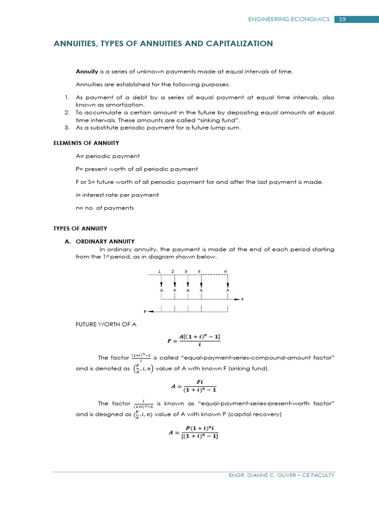 ES 104 Chapter 2.2 Annuity | PDF | Personal Finance | Money