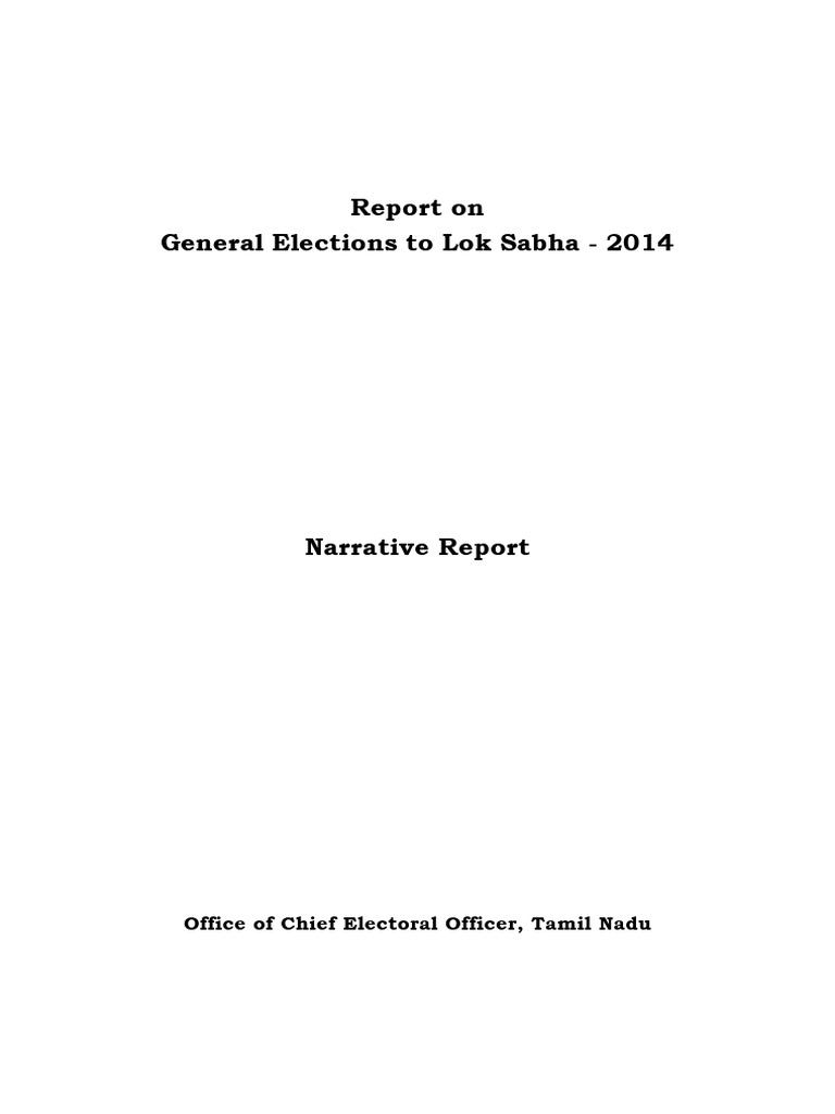 Narrative ReportGELS 2014 | PDF | Elections | Electronic Voting