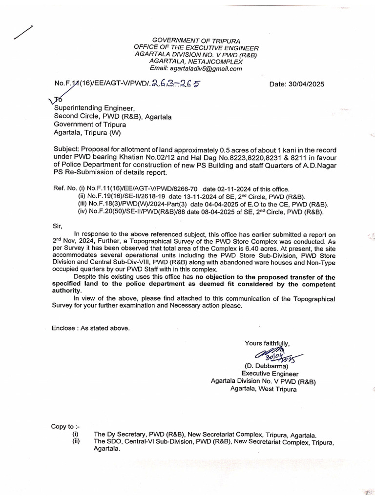 Allotment of Land | PDF