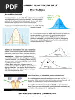 Skewed Distributions in Psychology | PDF | Mode (Statistics) | Skewness