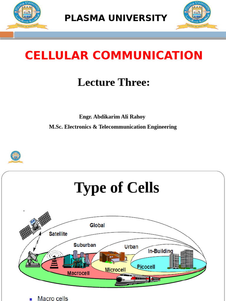 Wirel Lecture 3a | PDF | Cellular Network | Telecommunications