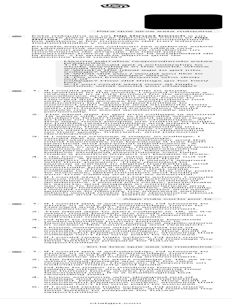 Uso de Hip Thrust | PDF