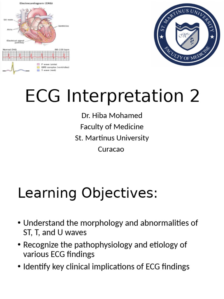 ECG Interpretation 2 | PDF | Electrocardiography | Physiology