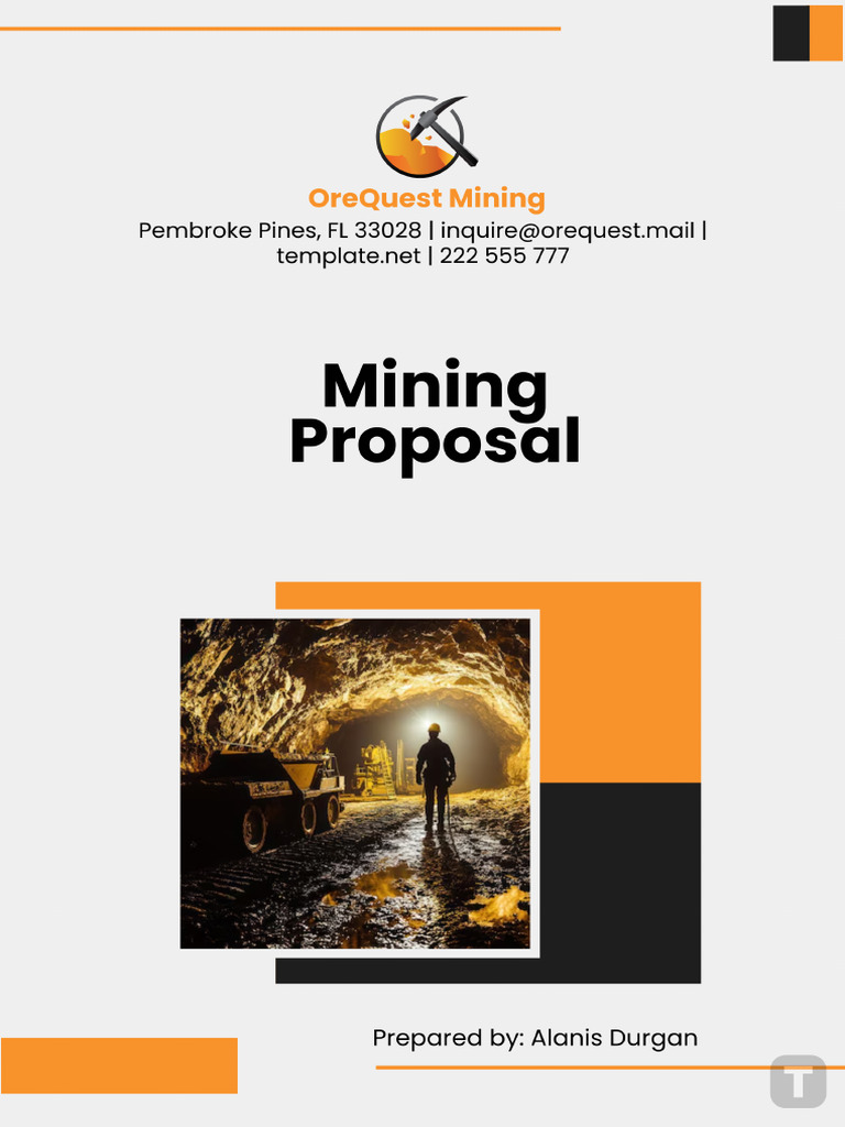 Mining Proposal Template | PDF