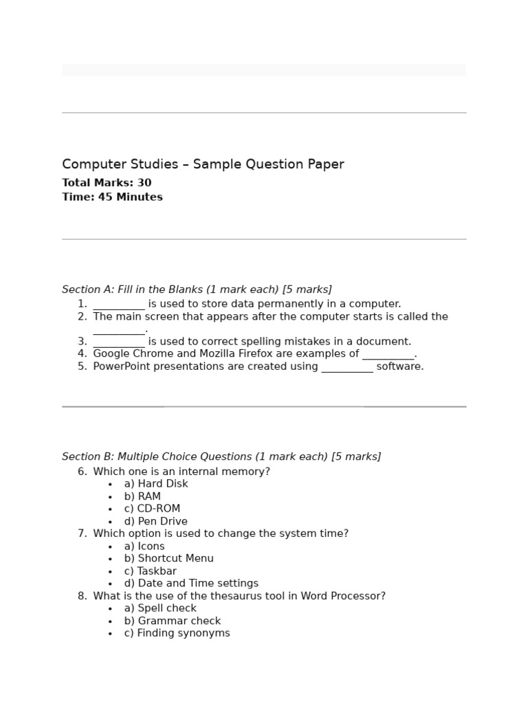 Pre Test 5th | PDF