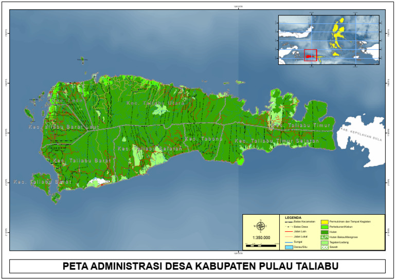 Batas Desa Kab. Pulau Taliabu | PDF