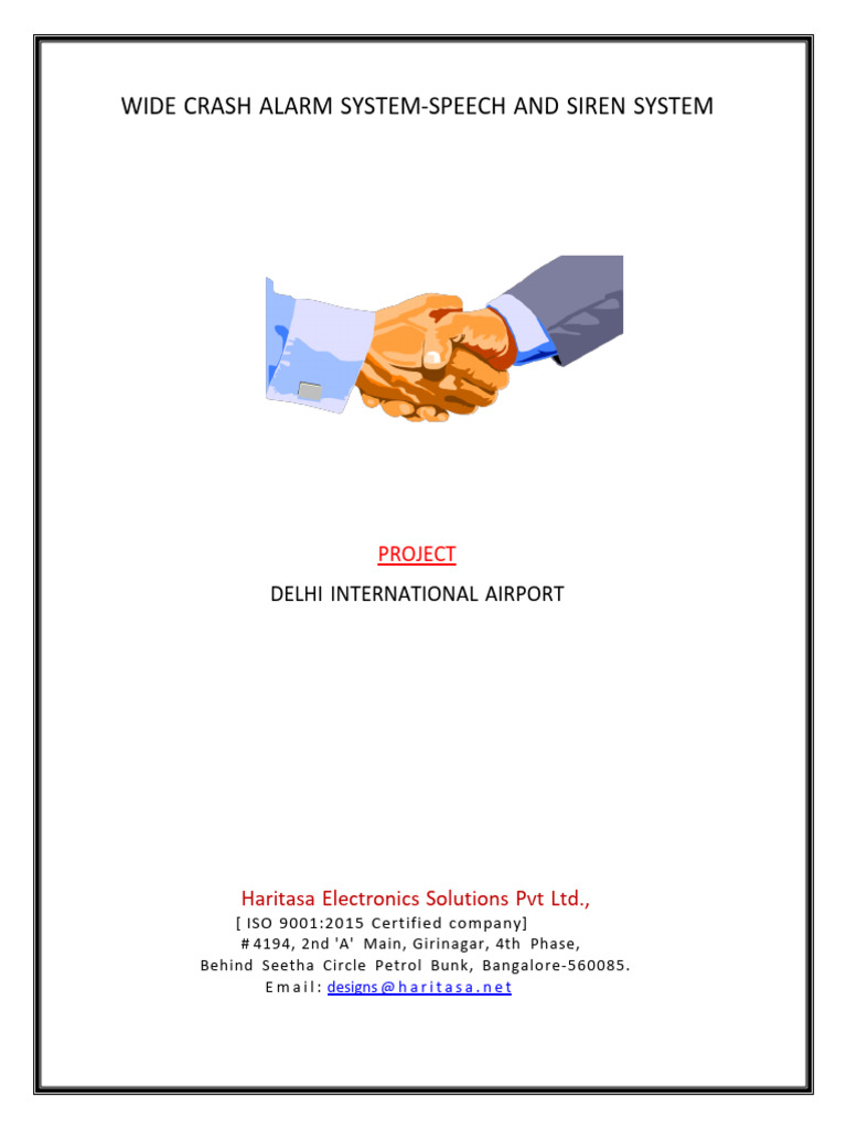 Wide Crash Alarm System System Archetecture | PDF | Loudspeaker | Amplifier