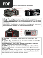 Components and Functions of Camera | PDF