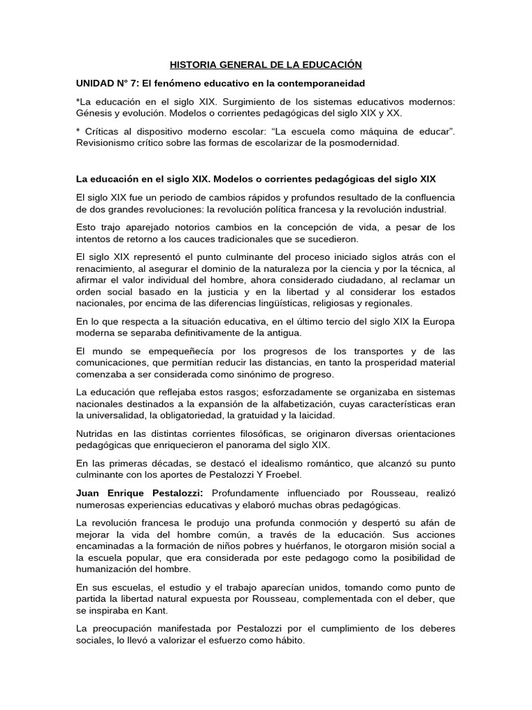 HGE.unidad7 | PDF | Escuelas | Aprendizaje