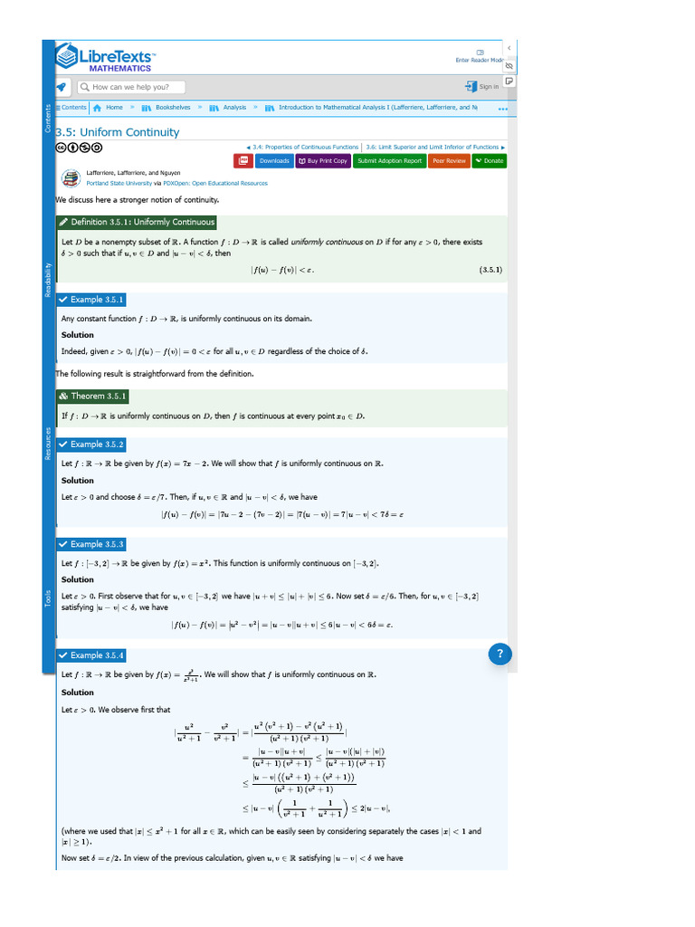 Math Libretexts Org Bookshelves Analysis Introduction - To - Mathematical - Analysis - I ...
