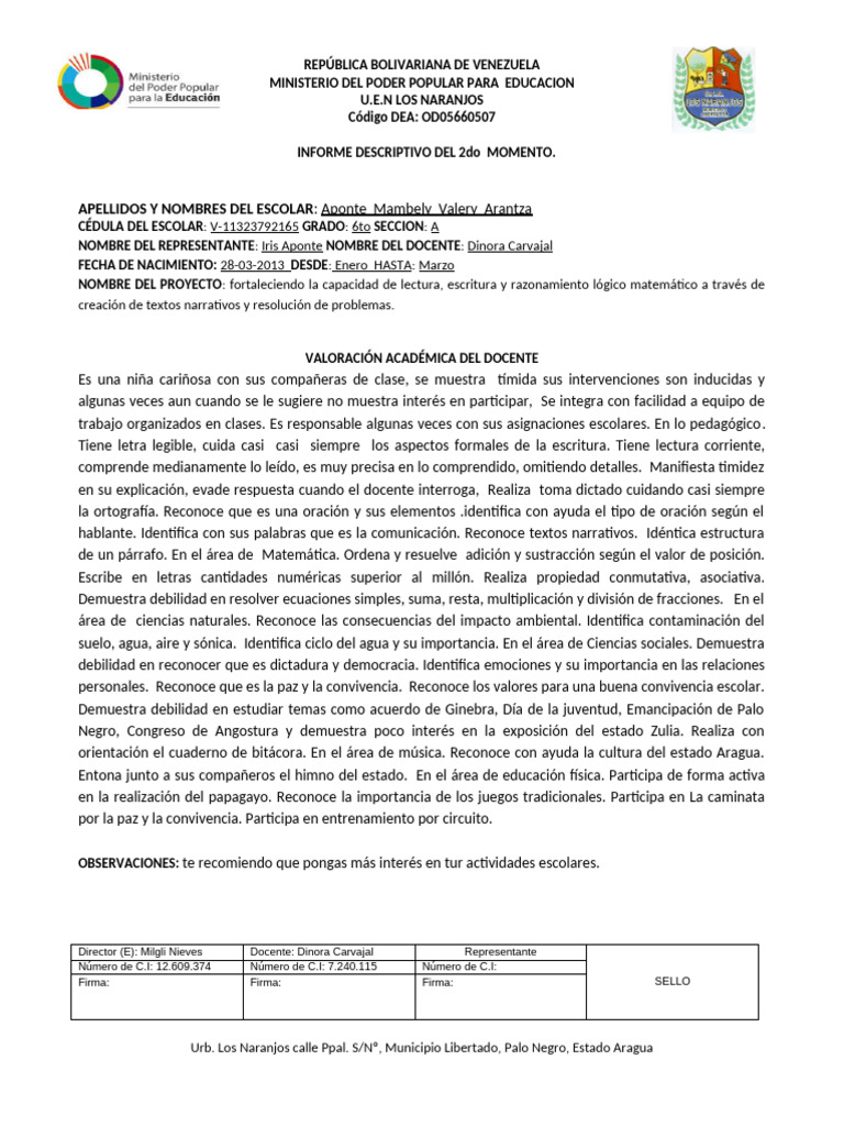 BOLETAS 6to A PARA IMPRIMIR 2DO MOMENTO | PDF | Multiplicación | Entorno natural