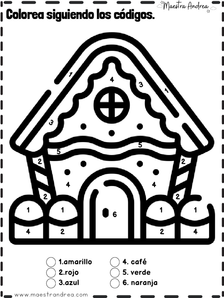 Colorea Siguiendo Los Codigos PDF | PDF