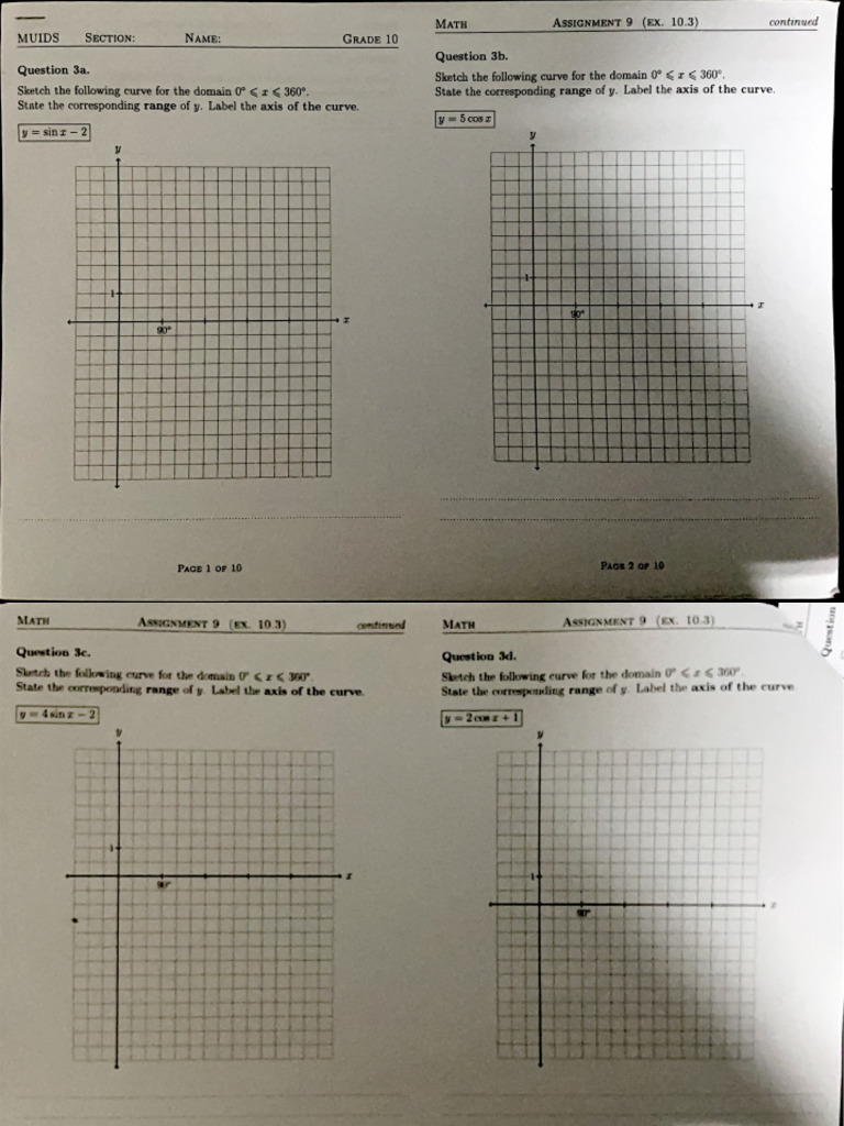 Math Assignment SK | PDF