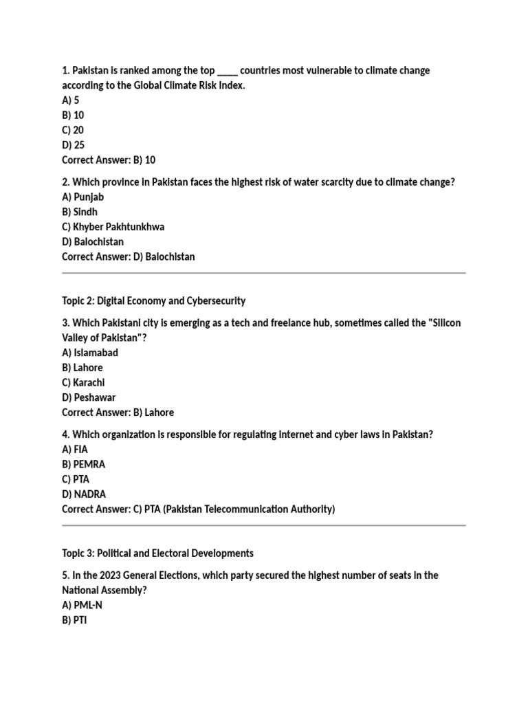 Current Affairs MCQs Set2 | PDF