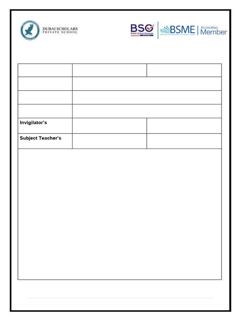 Sample Y8 Term 3 Physics Paper | PDF | Camera | Eye