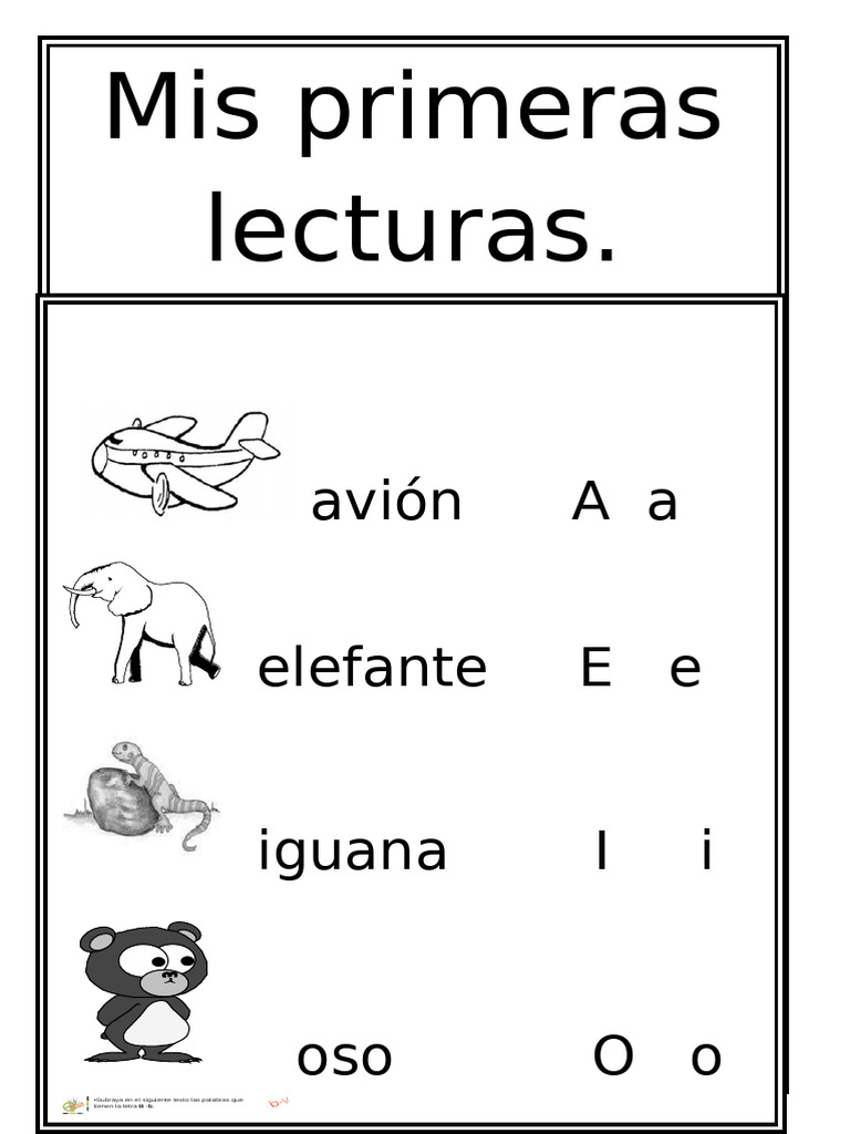 Mis Primeras Lecturas | PDF