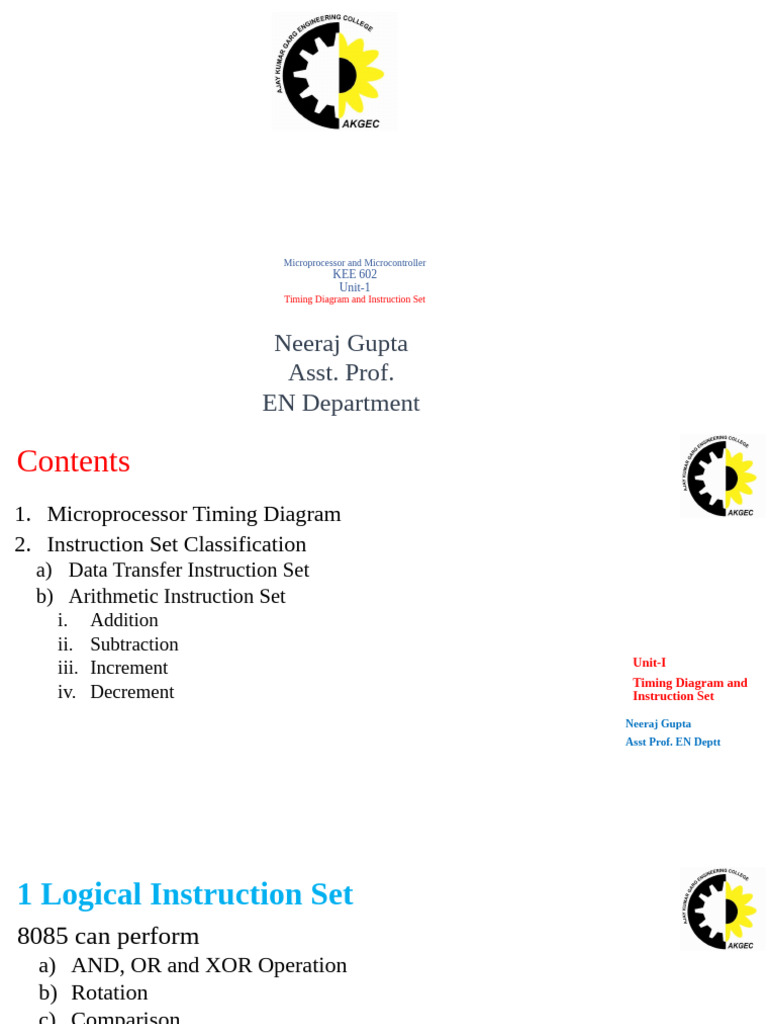 KEE 602 UNIT 1 Lecture 4 | PDF | Office Equipment | Computer Hardware