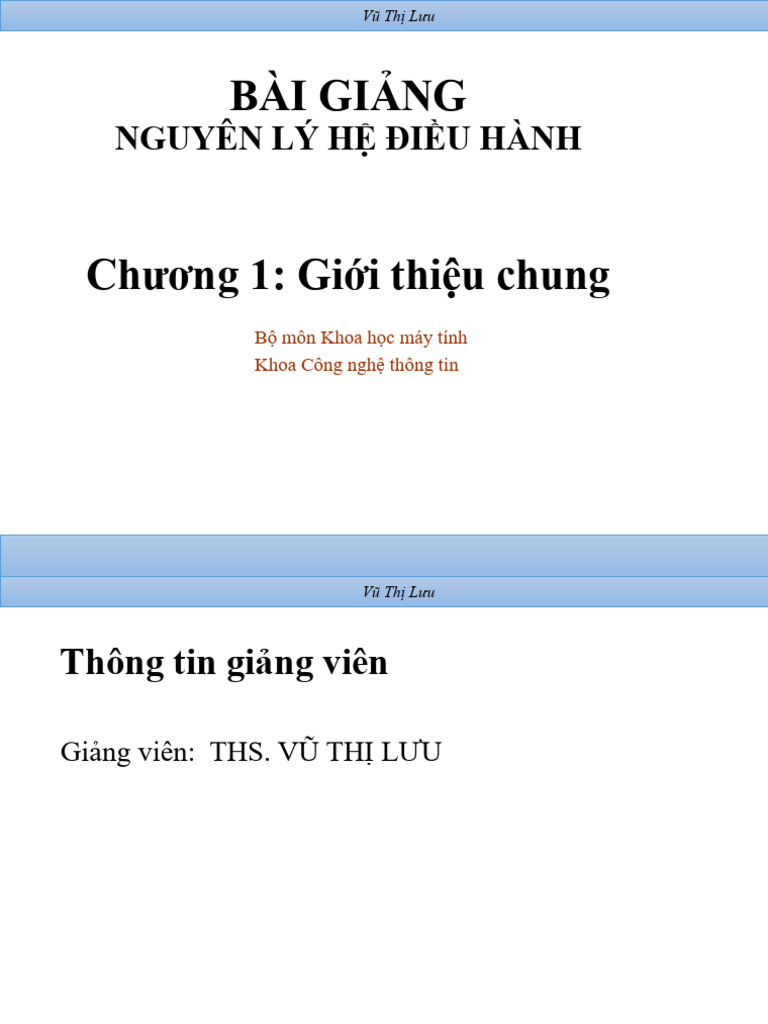 OS ch1 Introduction | PDF