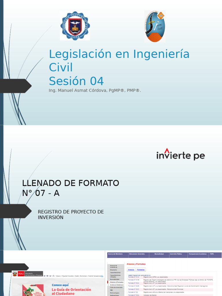 Capítulo 4 - Formatos Invierte - Pe | PDF | Economias