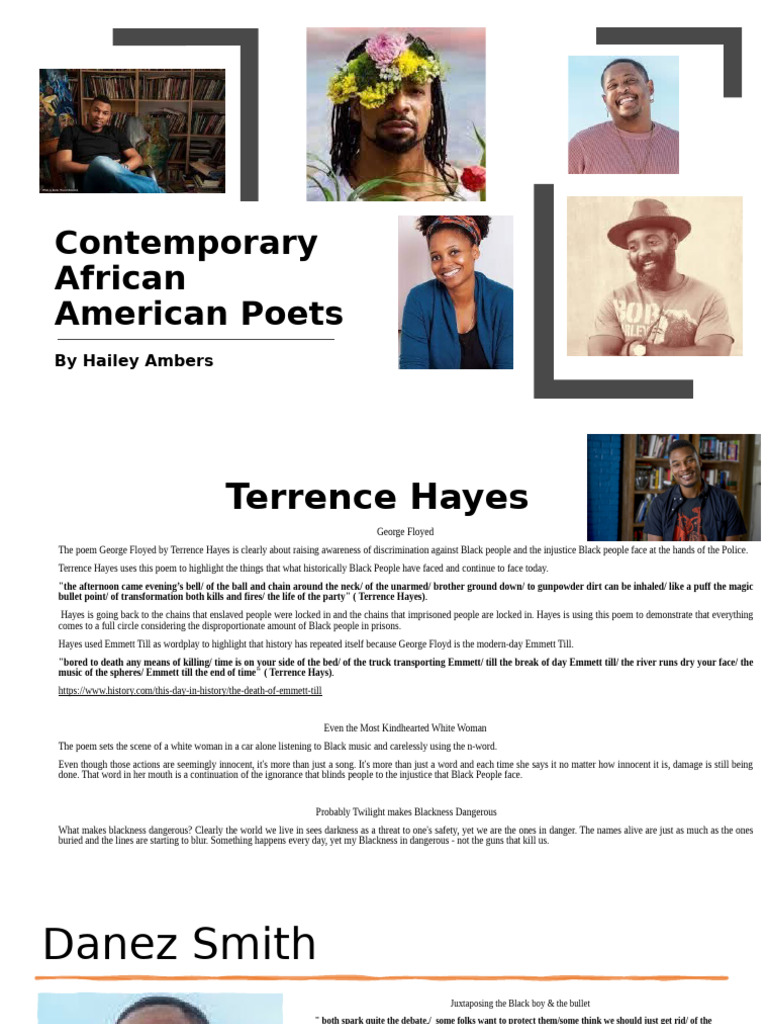 Voices of Contemporary Black Poets | PDF